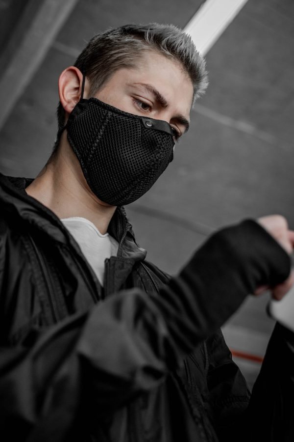 Kombat Mouth Caps - Black - Preventive Face Mask - Industrias Roboto