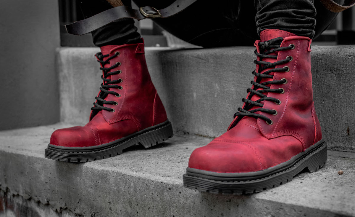 Botas Combat Red Unisex – Industrias Roboto
