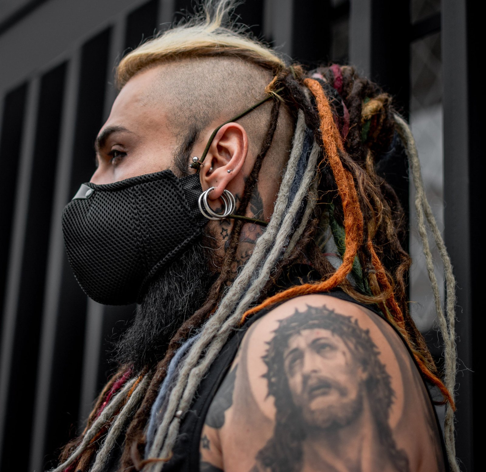 Kombat Mouth Caps - Black - Preventive Face Mask - Industrias Roboto