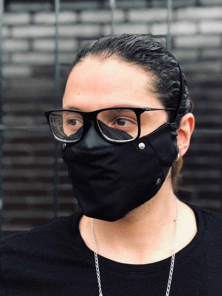 Zian Mouth Caps - Men - Black - Preventive Face Mask - Industrias Roboto